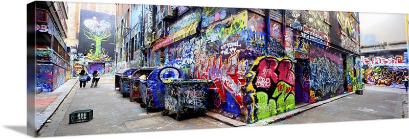 Australia, Victoria, Oceania, Melbourne, Graffiti | Great Big Canvas