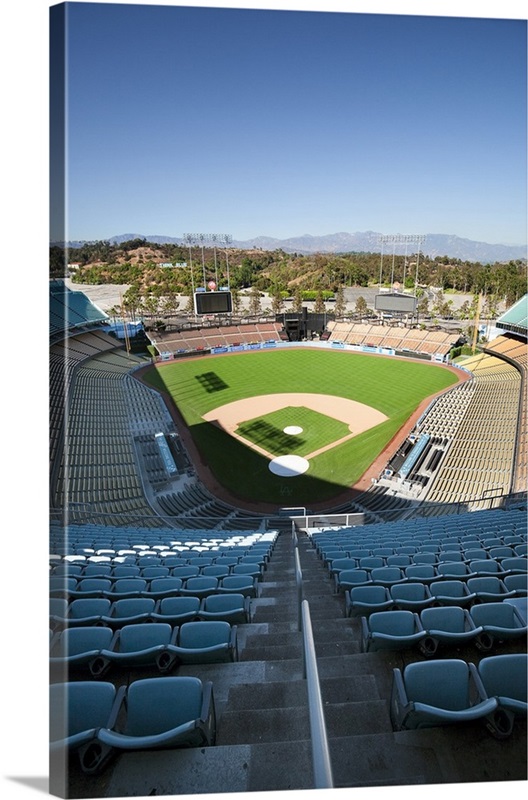 California, Los Angeles, Dodger Stadium | Great Big Canvas