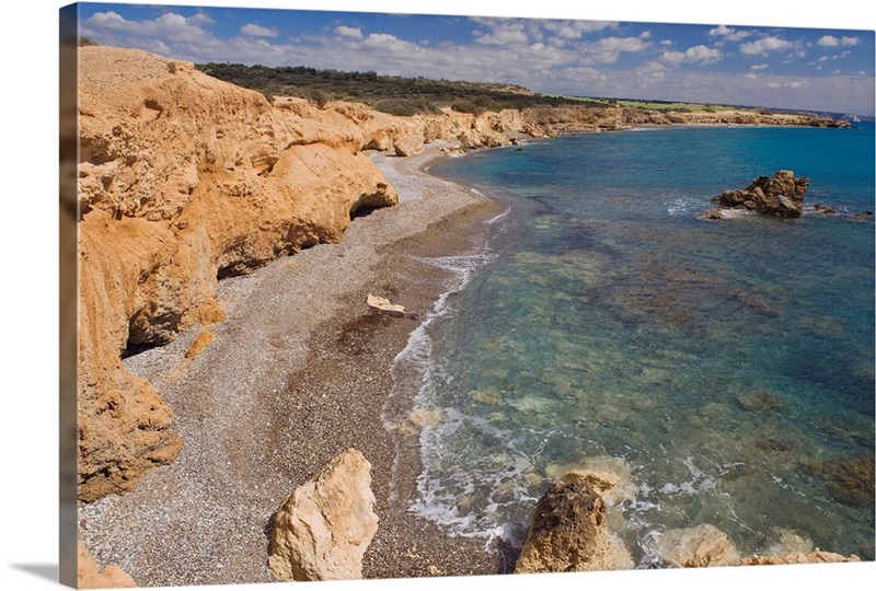 Cyprus, Lemesos, Avdimou bay | Great Big Canvas