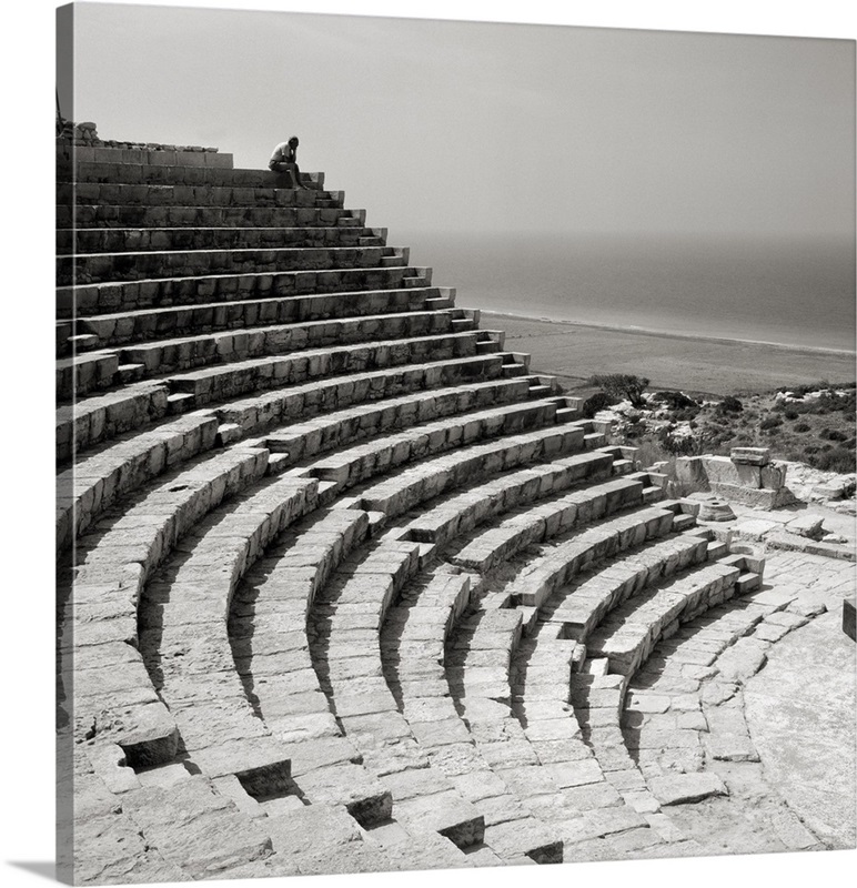 Cyprus, Limassol, Episkopi (Curium), Greek theatre | Great Big Canvas