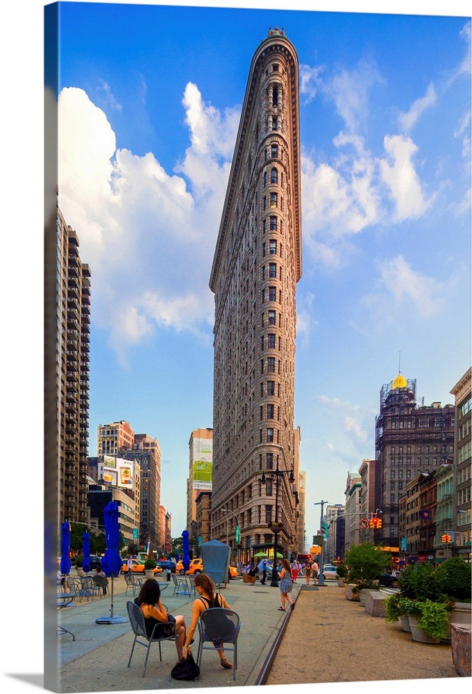 Flatiron Building, Evening Wall Art, Canvas Prints, Framed Prints, Wall ...