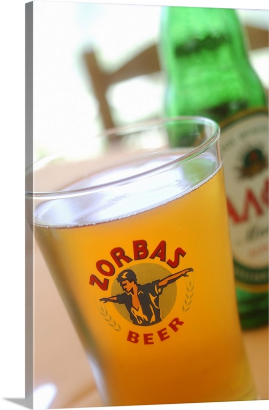 Greece, Ionian Islands, Mediterranean sea, Corfu Island, Local Beer ...