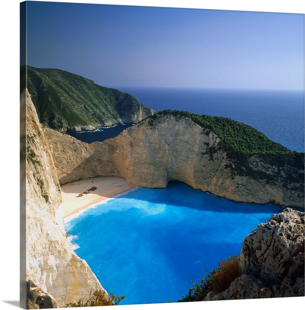 Greece, Zante, The Shipwreck Beach Wall Art, Canvas Prints, Framed ...
