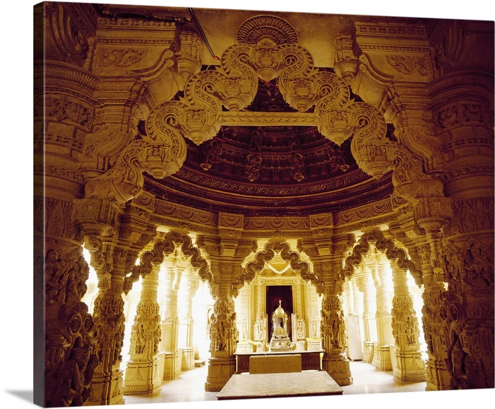 India, Rajasthan, Jaisalmer, Jain Temples, the inside Wall Art, Canvas Prints, Framed Prints ...