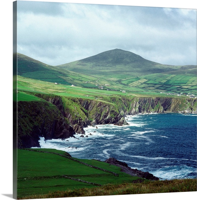 Ireland, County Kerry, Dunmore Head, coastline | Great Big Canvas