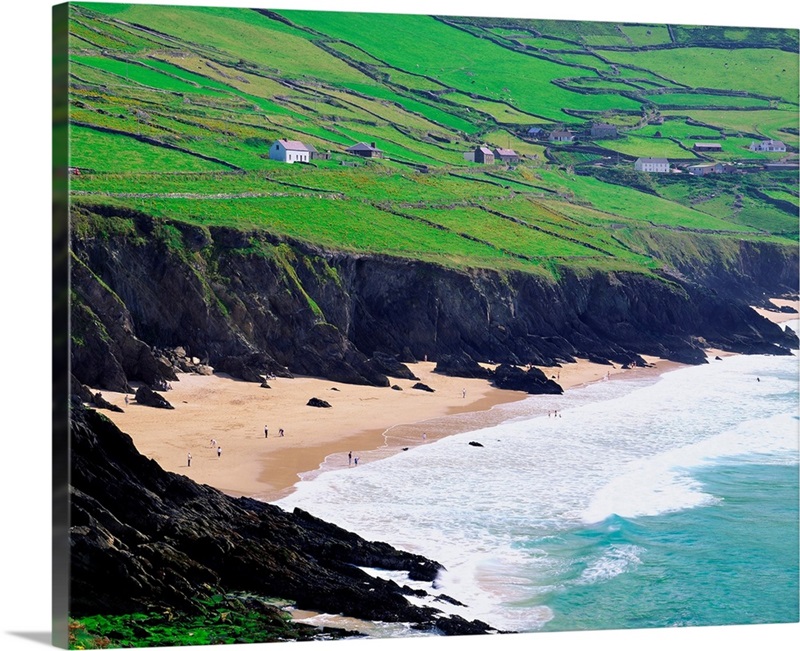 Ireland, County Kerry, Slea Head, the south west point of the peninsula ...
