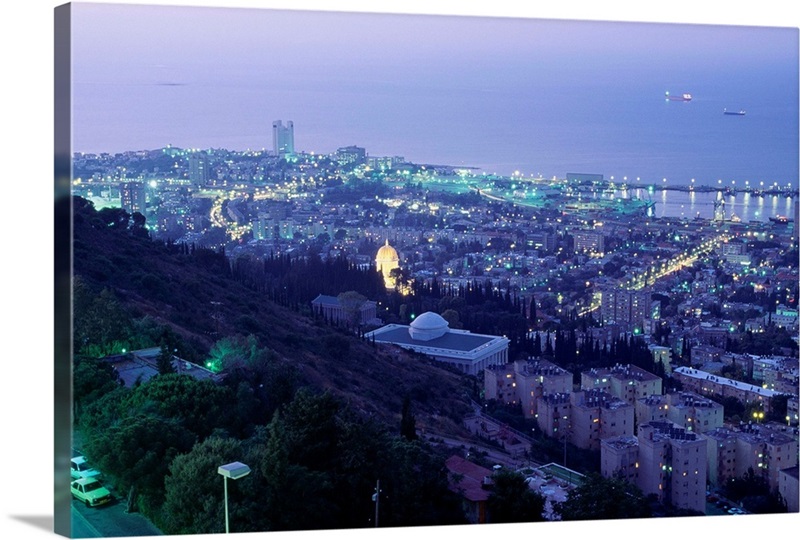 Israel, Haifa, Cityscape | Great Big Canvas