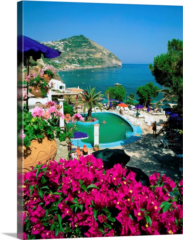 Italy, Ischia, Sant'Angelo, thermal spring, Aphrodite | Great Big Canvas