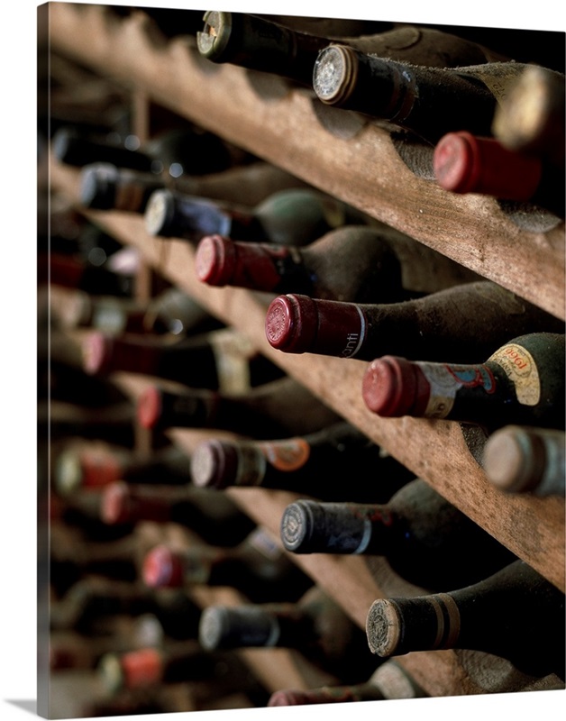 Italy, Tuscany, Lucca, Collection of wine in the Vanni cellar | Great ...