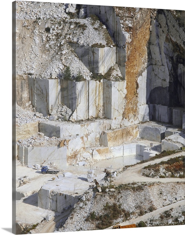 Italy, Tuscany, Marble quarry near Carrara | Great Big Canvas