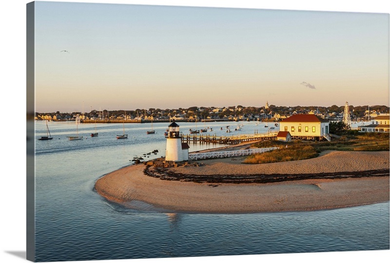 Massachusetts, Nantucket, Brant Point Lighthouse | Great Big Canvas