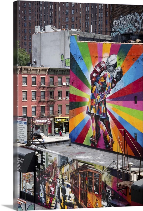 New York City, Manhattan, Chelsea, Mural | Great Big Canvas