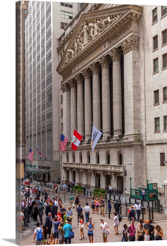 New York City, Manhattan, Wall Street, New York Stock Exchange, NYSE ...