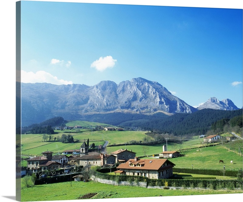 Spain, Basque Provinces, Axpe near Bilbao | Great Big Canvas