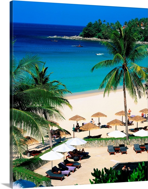 Thailand, Phuket, Pansea beach, Chedi hotel | Great Big Canvas