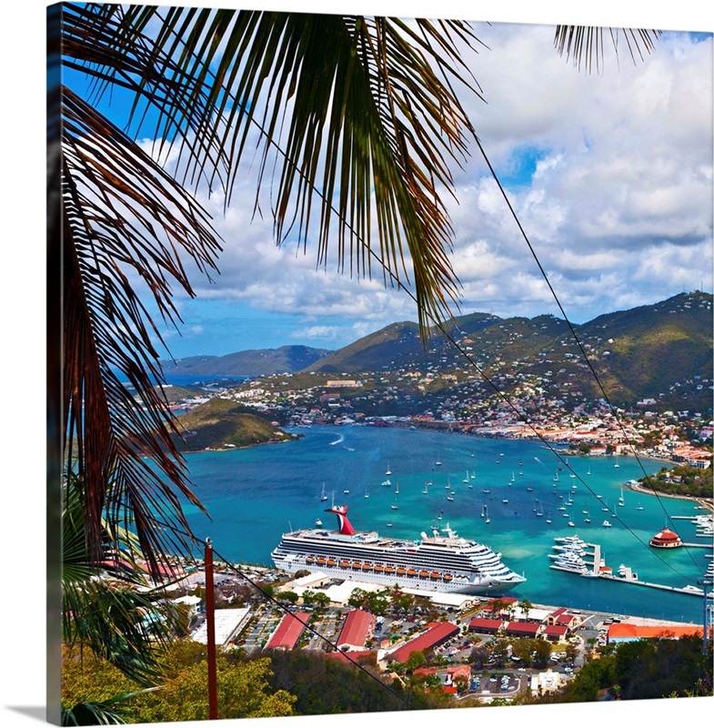 U.S. Virgin Islands, St. Thomas, View from Paradise Point | Great Big ...