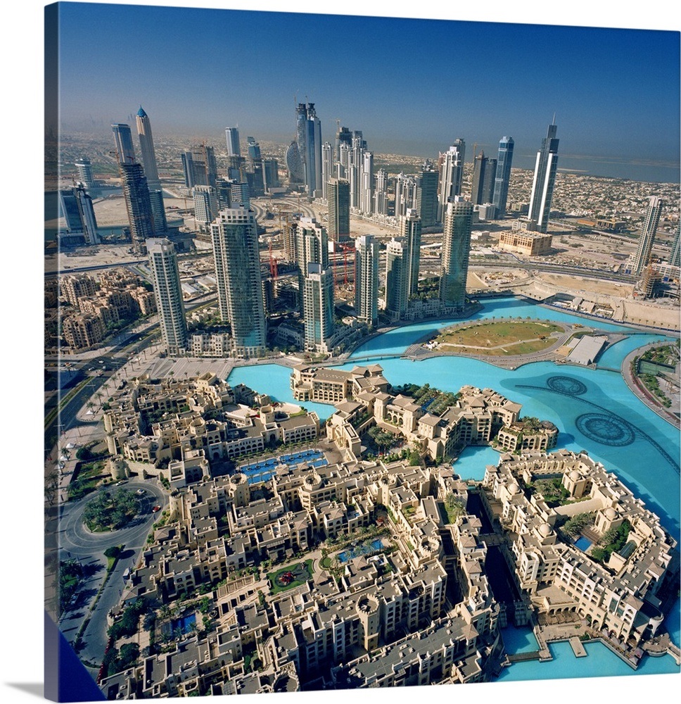 United Arab Emirates, Dubai, Downtown Dubai Wall Art, Canvas Prints ...