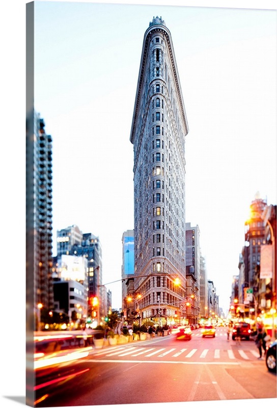 Usa, New York City, Flatiron Building | Great Big Canvas