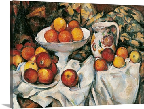 Apples And Oranges, By Paul Cezanne, Ca. 1895-1900. Paris, France ...