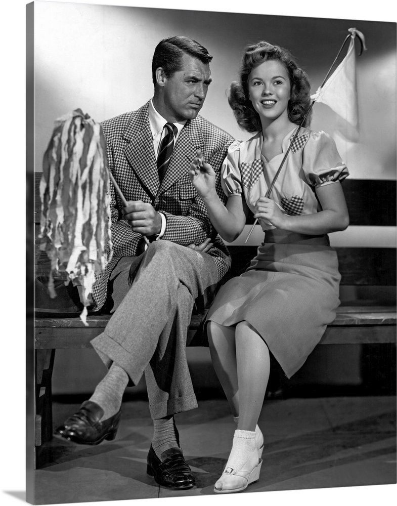 Cary Grant and Shirley Temple in The Bachelor And The Bobby-Soxer Wall ...