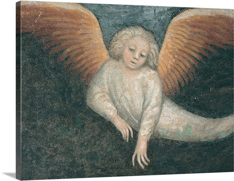 Choir of Angels, detail, by Stefano da Verona, 14th c. Verona, Italy ...