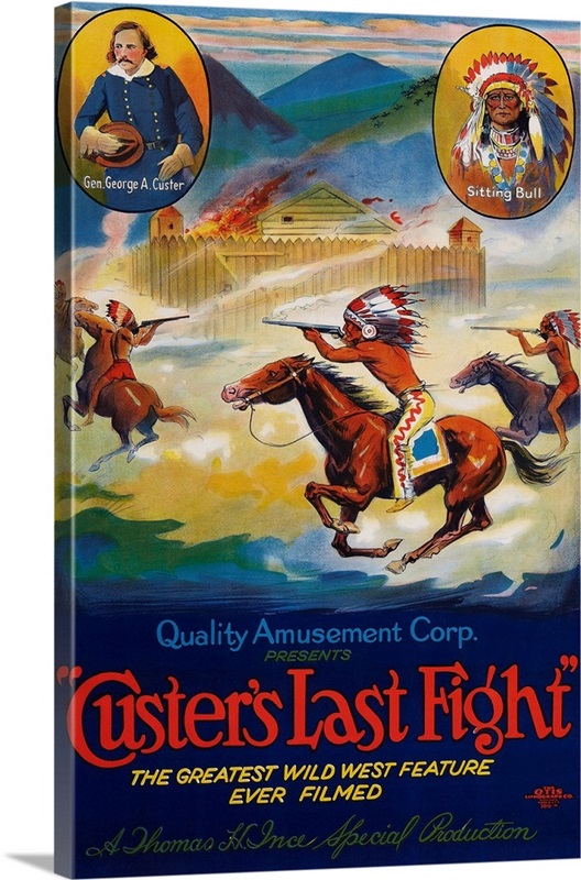 Custer's Last Fight, 1912, Poster | Great Big Canvas