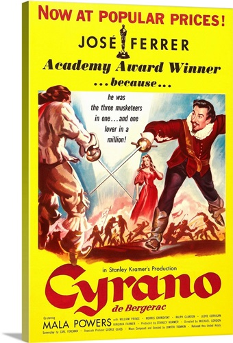 Cyrano Wall Art, Canvas Prints, Framed Prints, Wall Peels | Great Big ...