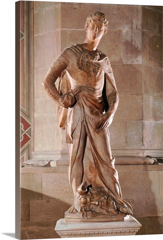 David, by Donatello, 1408. Bargello Museum, Florence, Italy | Great Big ...