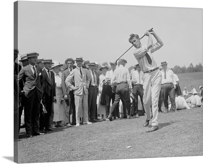 English Golfer Jim Barnes in 1921 | Great Big Canvas