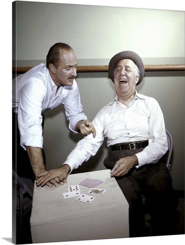 From Left, Keenan Wynn And His Father, Ed Wynn, Ca. Late 1950s | Great ...