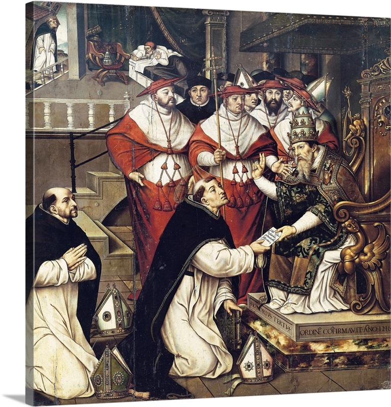 Honorius III Confirming the Order of Saint Dominic, 1571 | Great Big Canvas