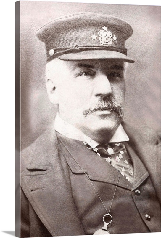 John Pierpont Morgan Sr., in maritime uniform. c. 1890 | Great Big Canvas