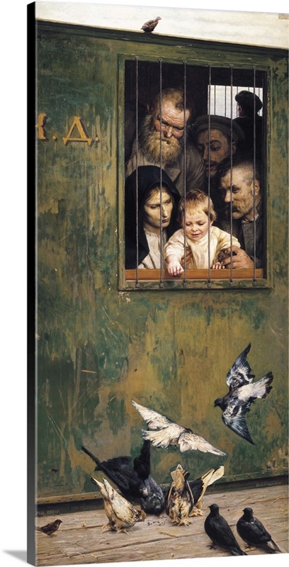 Life is everywhere (1846-1898) Nicolai A. Yaroshenko | Great Big Canvas