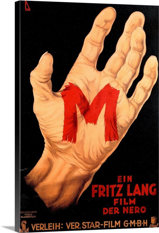 M, Poster, 1931 | Great Big Canvas