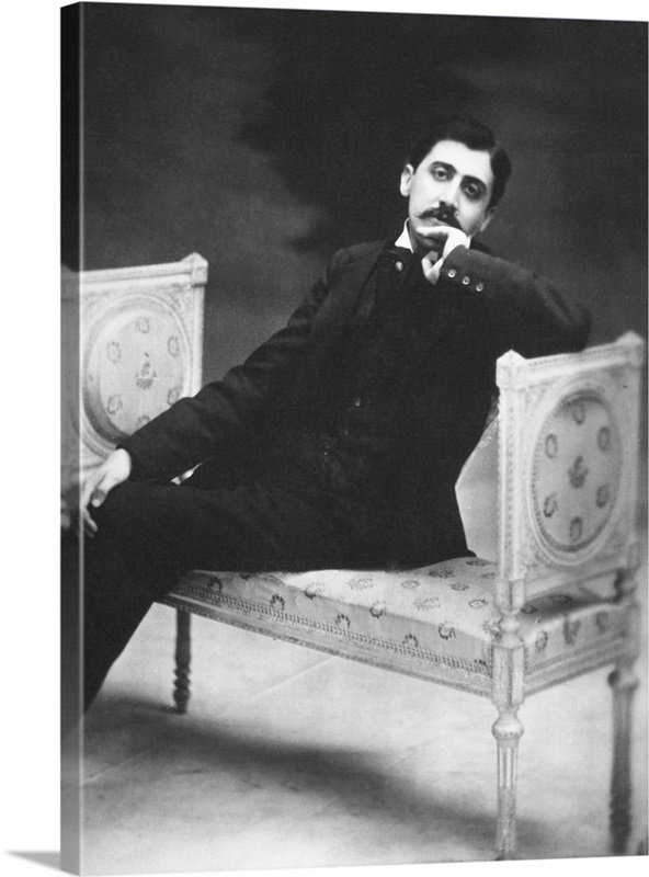 Marcel Proust, French writer in 1900 near age 30 | Great Big Canvas
