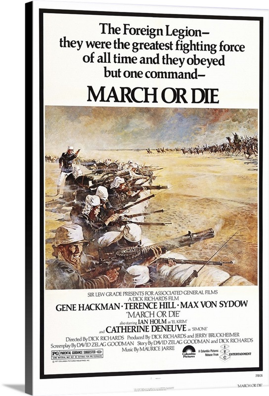 March or Die, 1977, Poster | Great Big Canvas
