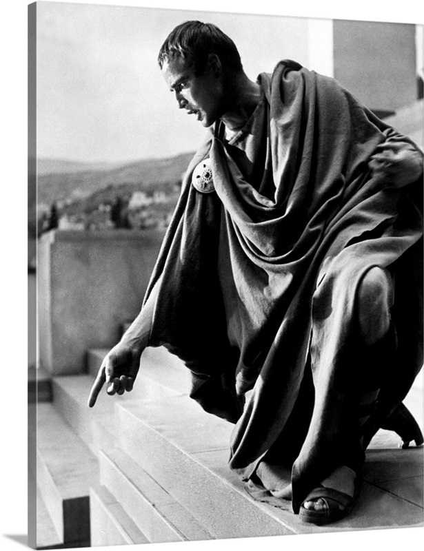 Marlon Brando in Julius Caesar - Movie Still | Great Big Canvas
