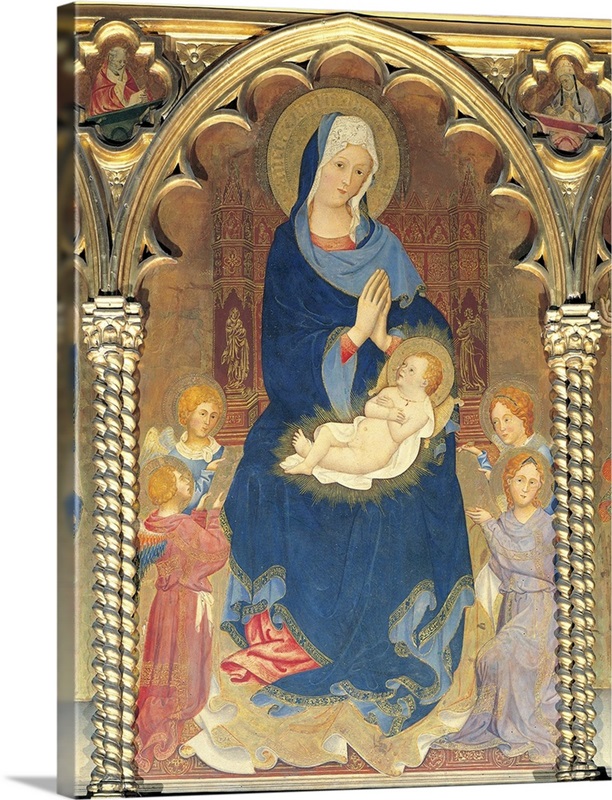 Polyptych of Sant'Elena, Madonna | Great Big Canvas