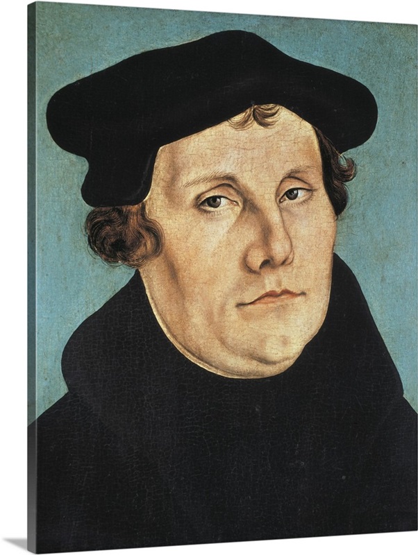 Portrait of Martin Luther. 1529 | Great Big Canvas