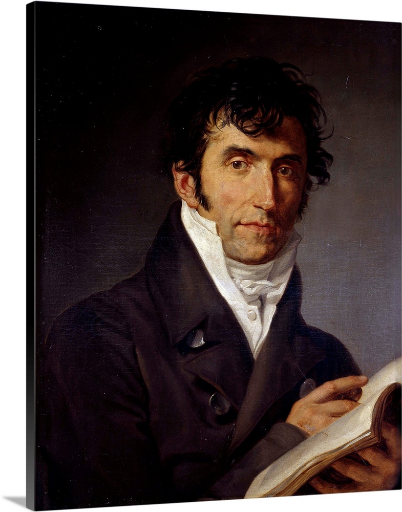 Portrait Of The Numismatic Gaetano Cattaneo, By Pelagius Palagi, 1810 ...