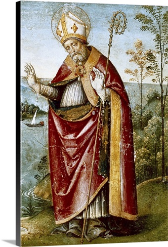 Saint Augustine of Hippo, 1501-13 | Great Big Canvas