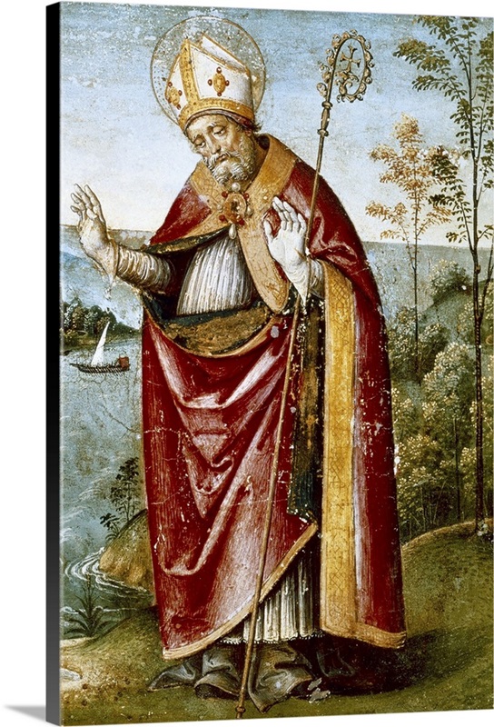 Saint Augustine of Hippo, 1501-13 | Great Big Canvas