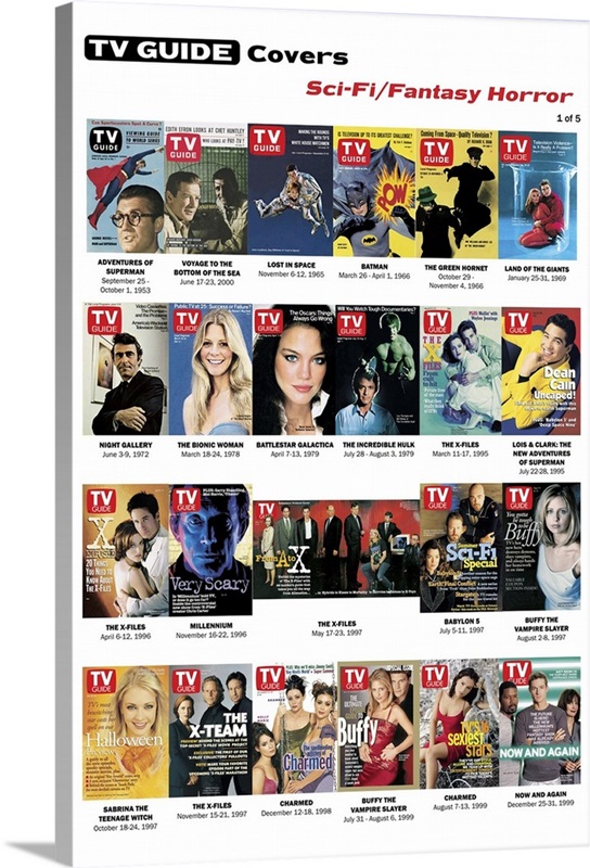 Sci-Fi / Fantasy Horror (1 of 5), TV Guide Covers Poster, 2020 | Great ...