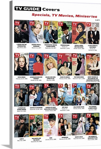 Specials, TV Movies, Miniseries (1 of 3), TV Guide Covers Poster, 2020 ...
