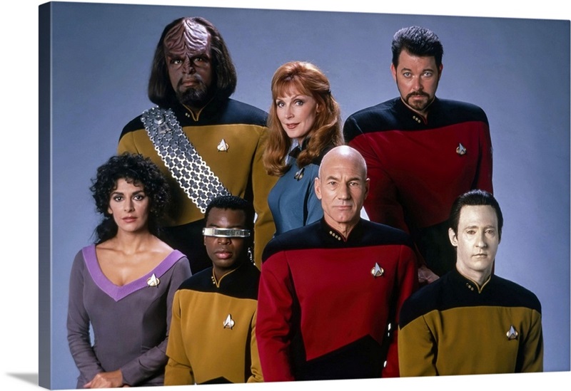 Star Trek: The Next Generation, Jonathan Frakes, Levar Burton, Patrick ...