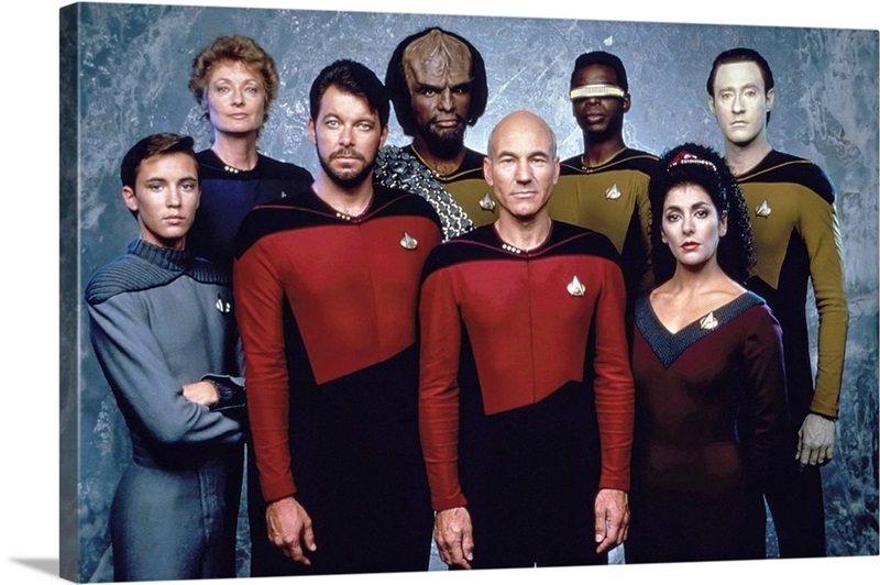 Star Trek: The Next Generation, Jonathan Frakes, Patrick Stewart, Levar ...