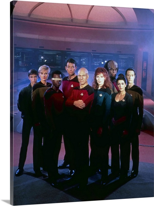 Star Trek: The Next Generation, Levar Burton, Jonathan Frakes, Patrick ...