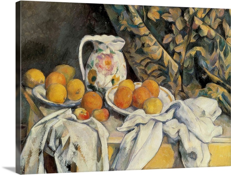 Still life with drapery | Great Big Canvas