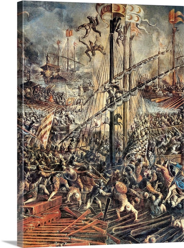The Battle of Lepanto | Great Big Canvas