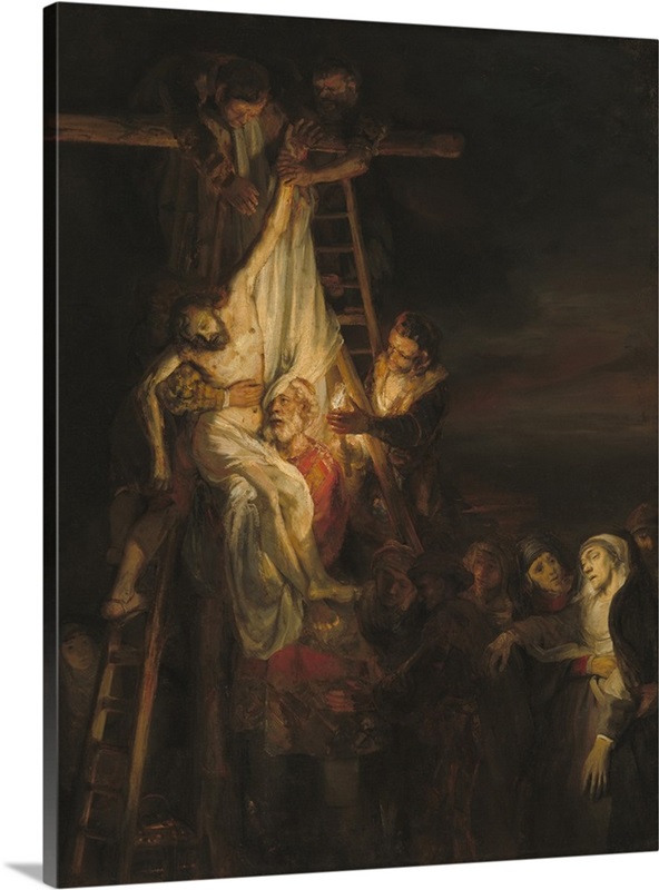 The Descent from the Cross, 1650-52, Dutch painting | Great Big Canvas
